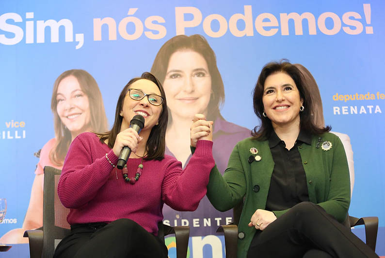 Podemos formaliza apoio à candidatura de Simone, que agora une quatro ...